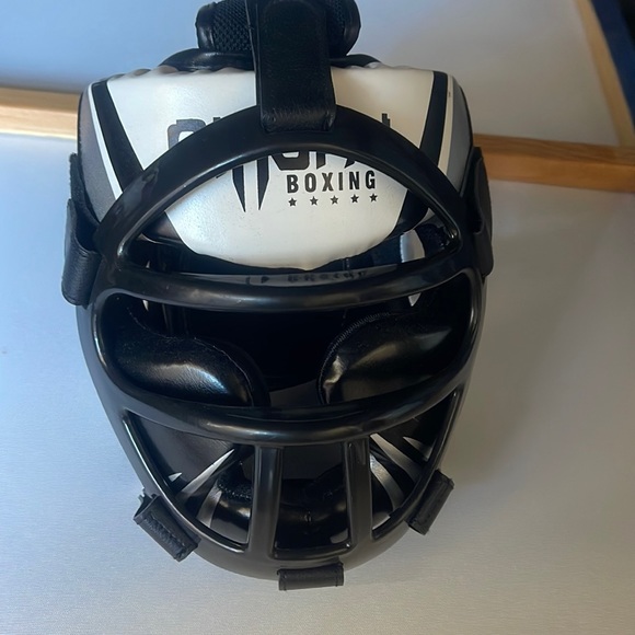 Other | Fully Closed Boxing Helmet Face Mask Head Protector For Adult ...